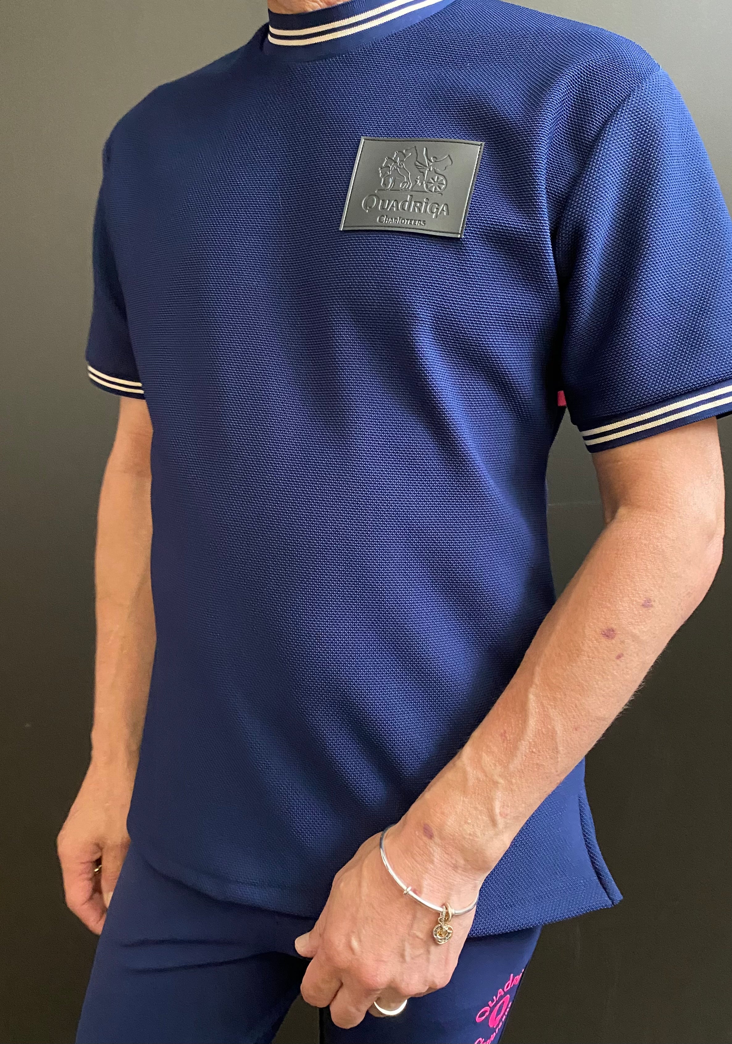 Training Hi-Tech POLO Shirt w/ Mock Neck G – Quadriga - クアドリガ