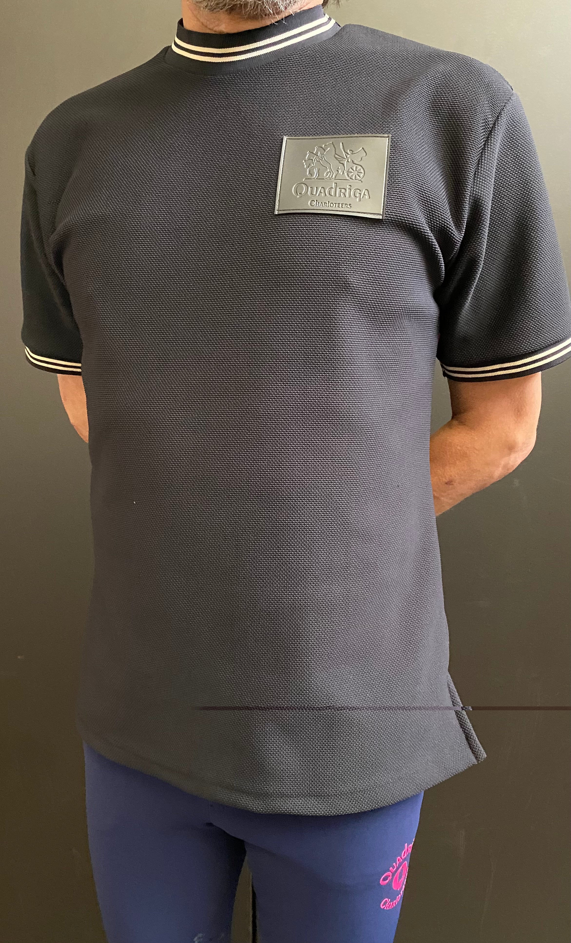 Training Hi-Tech POLO Shirt w/ Mock Neck G – Quadriga - クアドリガ